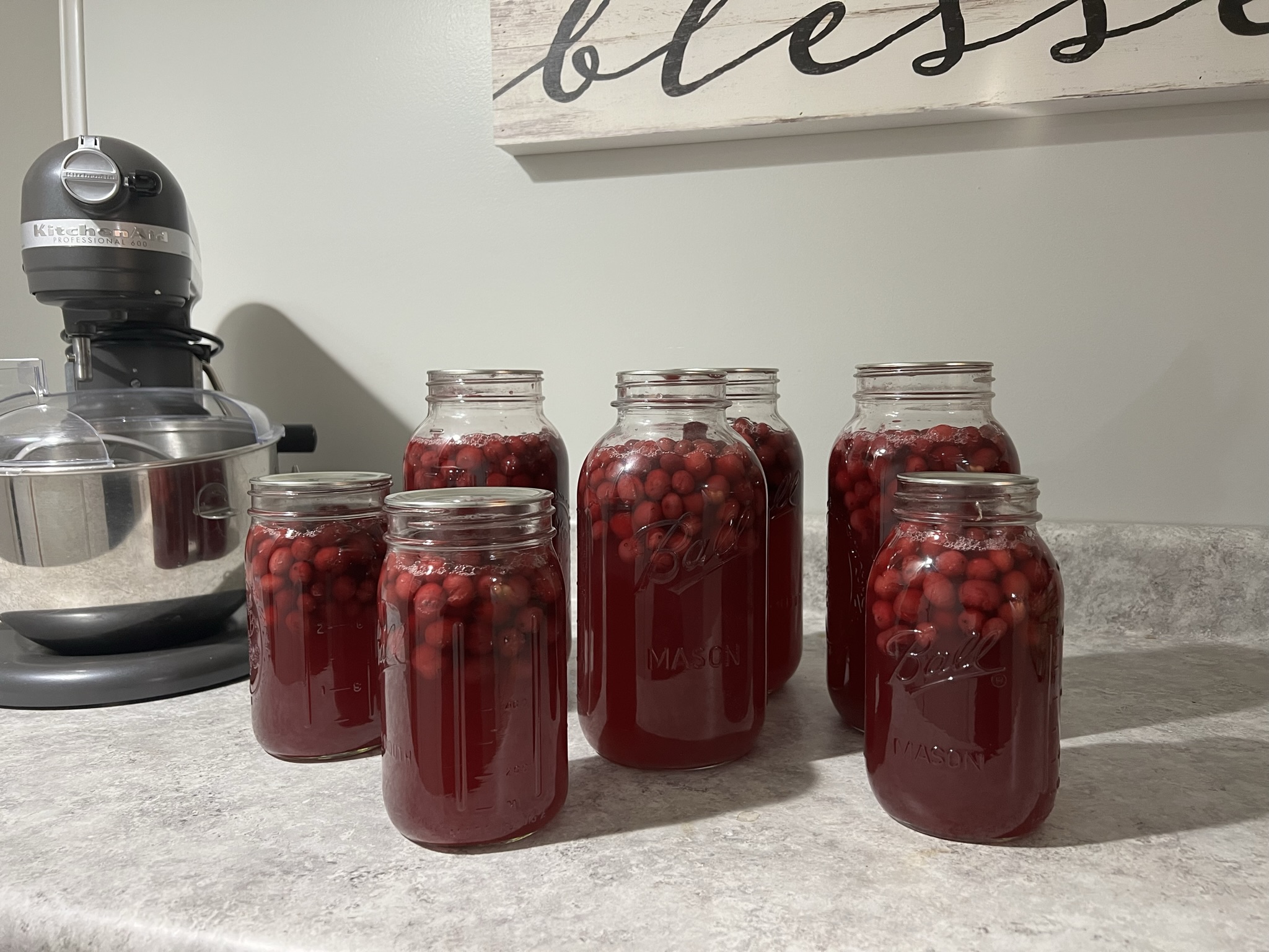 Canning Cran-Apple Juice - Becoming Homesteaders